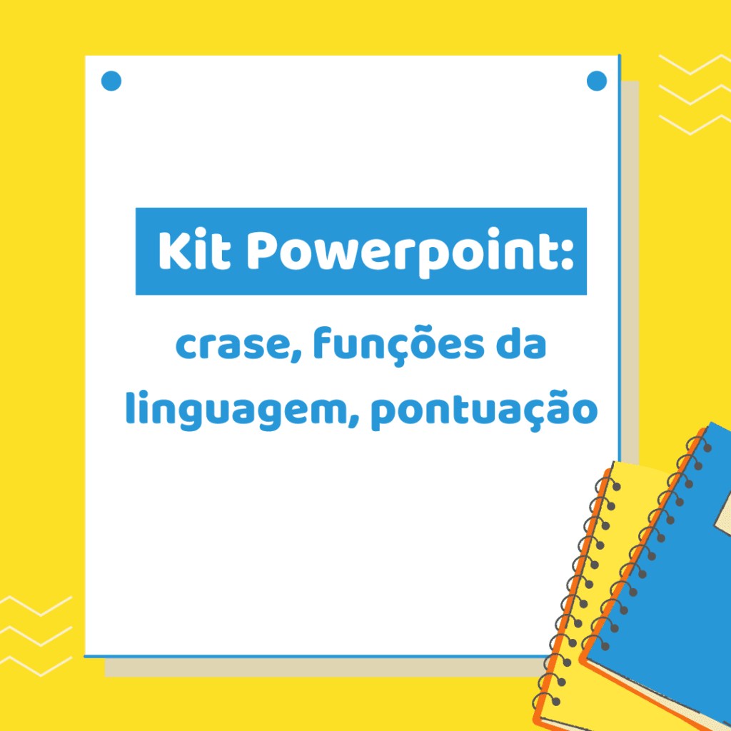 Kit Powerpoint: crase, funções da linguagem, pontuação - Palavra-Chave ...